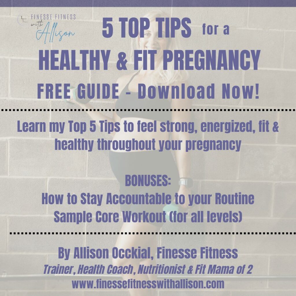 Free Prenatal Fitness Guide: 5 Top Tips for a Fit & Healthy Pregnancy ...